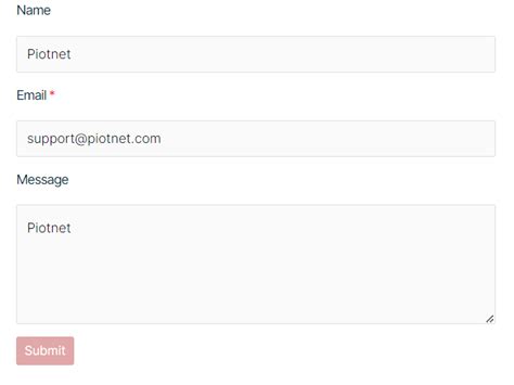Form Abandonment Piotnet Forms