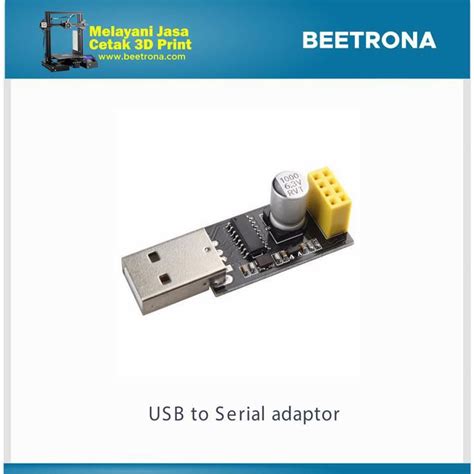 jual usb to serial adaptor for esp266 esp01 esp01s usb ttl uart