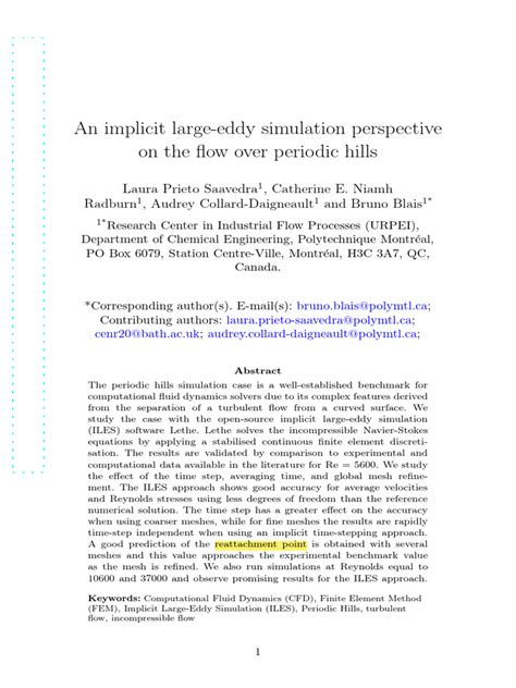 22 1 An Implicit Large Eddy Simulation Perspective Pdf