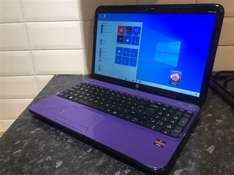 HP Laptop 6GB Ram 750GB Hard Drive AMD New Windows10 2004 Edition Office19 W Cam HDMI In Erith