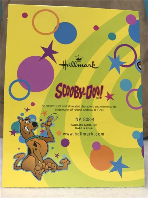 Scooby Doo Party Invitation Stationary Office Products Greeting Cards
