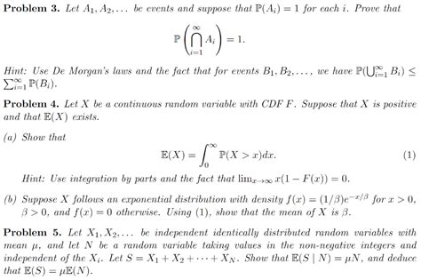 solved problem 3 let a1 a2 be events and suppose that