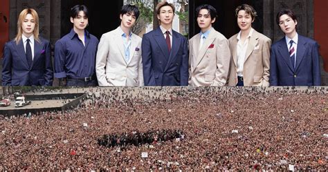 Bts Arirang Tour In Mexico City K Pop Stars Greet 50000 Fans From
