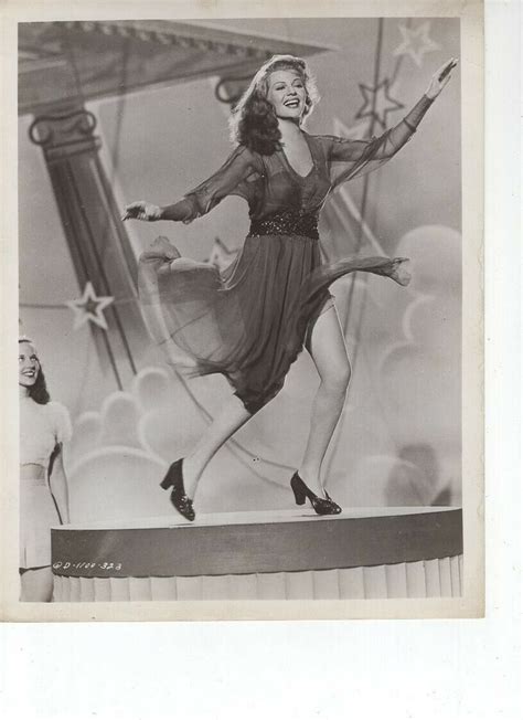 Rita Hayworth Dancing Vintage Photo 4399 For Sale Vintage Black