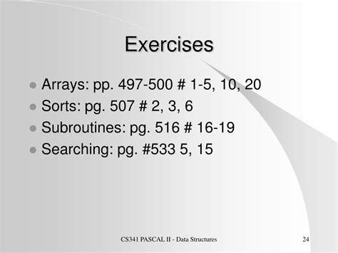 Ppt Pascal Ii Data Structures Powerpoint Presentation Free