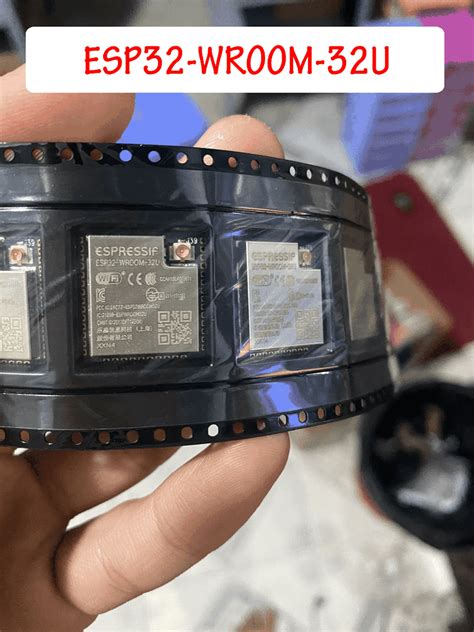mạch thu phát wifi ble soc esp32 esp wroom 32u chính hãng espressif