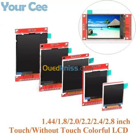 tft lcd 1 44 1 8 2 0 2 2 2 4 2 8 spi arduino blida blida ouedkniss