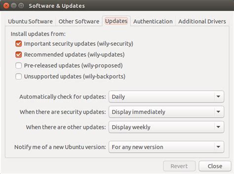 Check For Program Updates In Ubuntu Linux