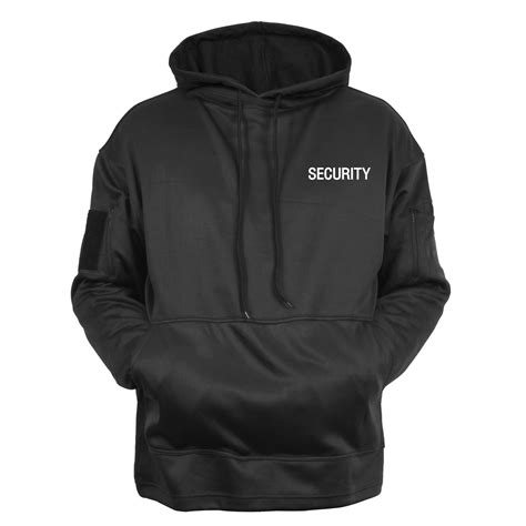 Rothco Security Concealed Carry Hoodie Black Army Surplus Military Range