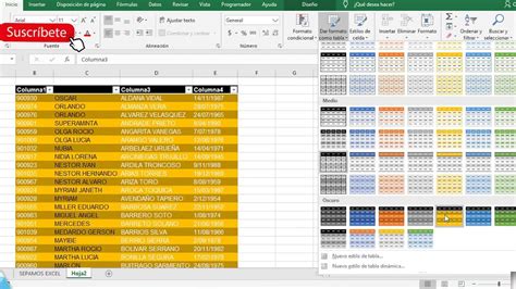 quitar formato de tabla en excel simplifica tu hoja de cálculo
