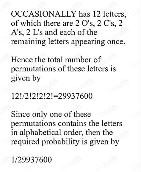 Solved A Classic Counting Problem Is To Determine The Number Of