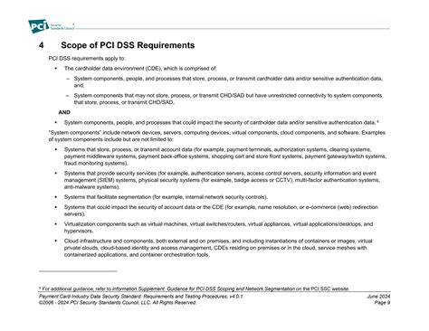 pci dss data security standard v4 0 1 pdf credit cards personal debt