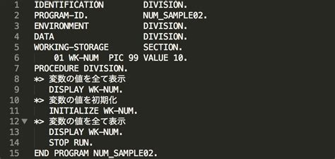 Cobol言語の数値操作のパターンを理解しよう！｜基礎ガイド ｜ Cobol入門サイト