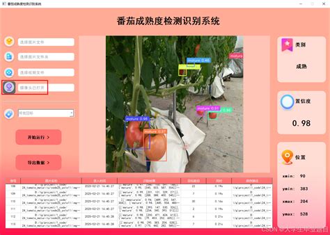 毕业项目推荐：24 基于yolov8 yolov5 yolo11的番茄成熟度检测识别系统（python 卷积神经网络） yolo番茄成熟度检测