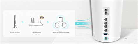 Buy Tp Link Deco X Dsl Ax Vdsl Whole Home Mesh Wi Fi System