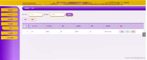 Javaphpnodejspython基于j2ee的人力资源管理系统设计与实现【2024年毕设】 Csdn博客