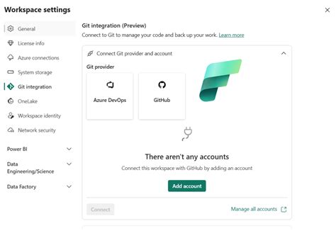 New Enabling Github Integration In Microsoft Fabric