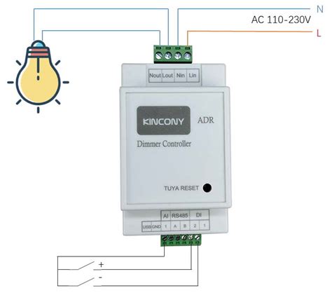 Esp32 Ac Dimmer Module Adr Smart Home Automation Kincony