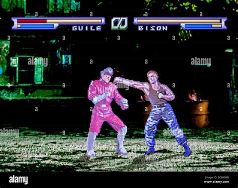 Street Fighter The Movie - Sony Playstation 1 PS1 PSX - Editorial use ...