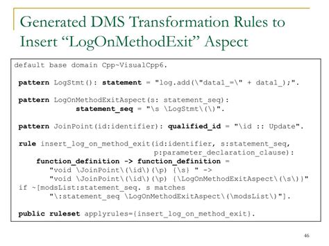 Ppt Model Driven Aspect Adaptation To Support Modular Software Evolution Powerpoint