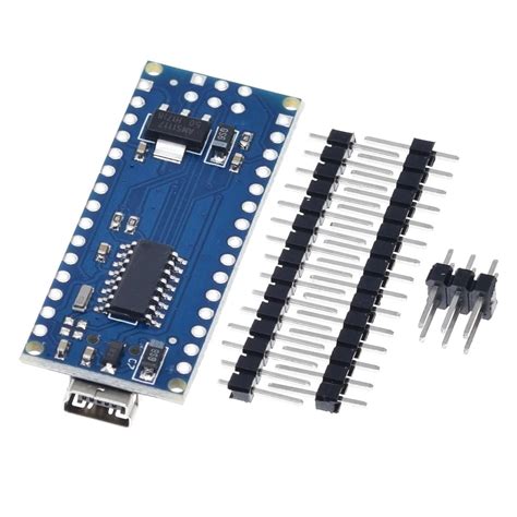 Placa Arduino Nano Com Conector V Pino Não Soldado Shopee Brasil