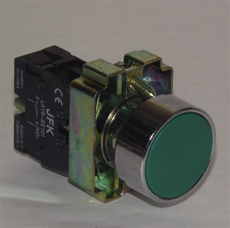 Green Push Button Jfk Electrical