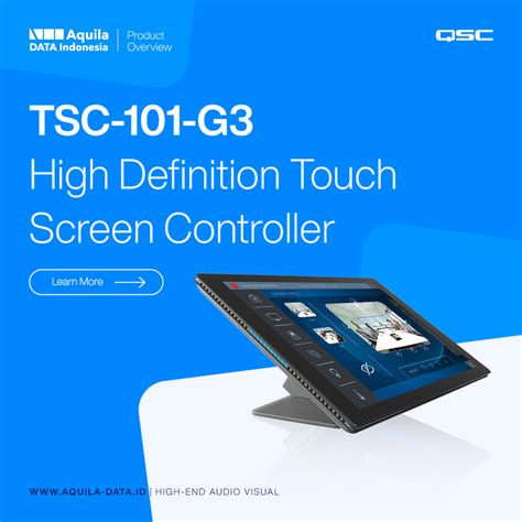 QSC TSC G High Definition Touch Screen Controller