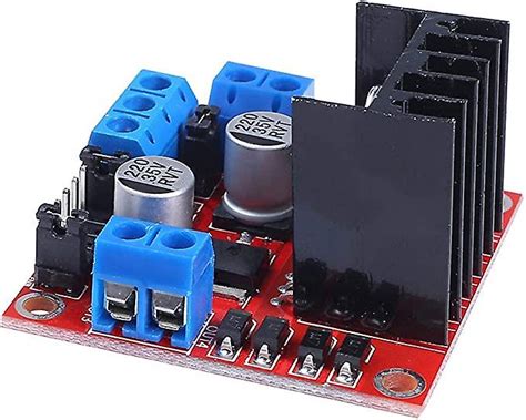 3 Pack L298n Motor Board Module Dual H Bridge Dc Motor Drive Controller Stepper For Arduino Red