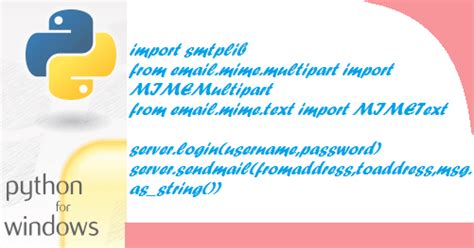 One Step Ahead Python Sending Email Using Smtp