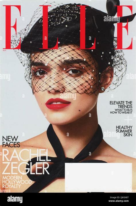 Elle magazine front cover hi-res stock photography and images - Alamy