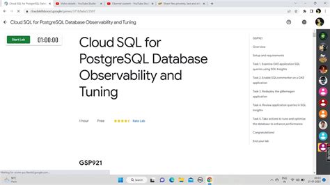 cloud sql for postgresql database observability and tuning lab solution new year new