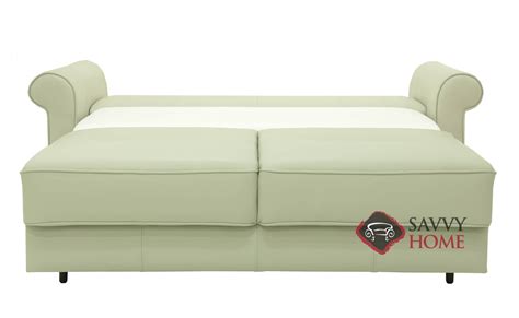 Casey By Luonto Leather Sleeper Sofas Queen By Luonto Is Fully