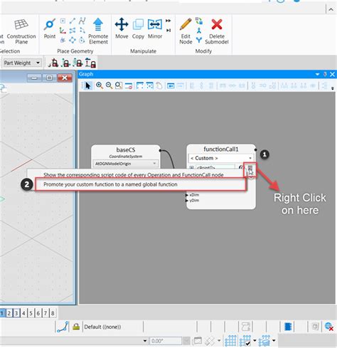 Generativecomponents Creation Of Global Function From Custom Function