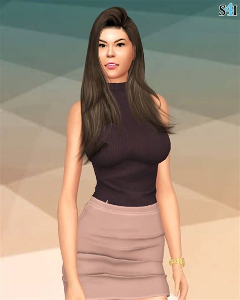 Sims4imagination Sim Of Katee Owen Is An American Cam Girl Who