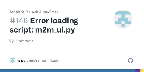 Error Loading Script M2muipy · Issue 146 · Scholar01sd Webui