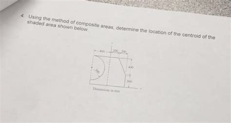 solved using the method of composite areas determine the