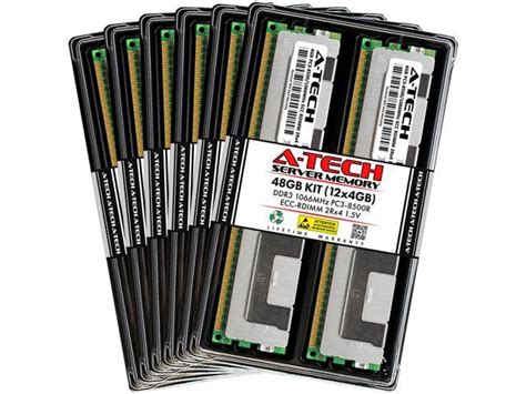 a tech 48gb kit 12x4gb ram for apple xserve early 2009 8 core