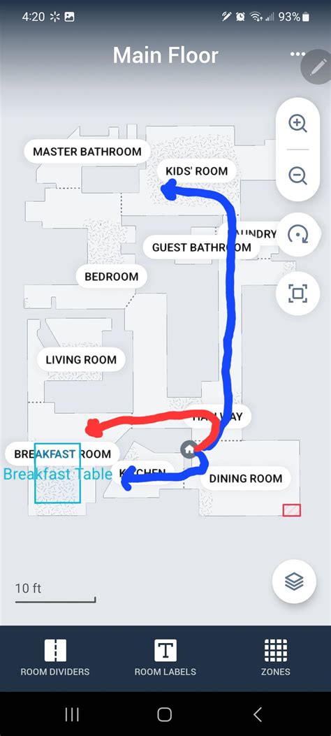 Mapping Issue Rroomba