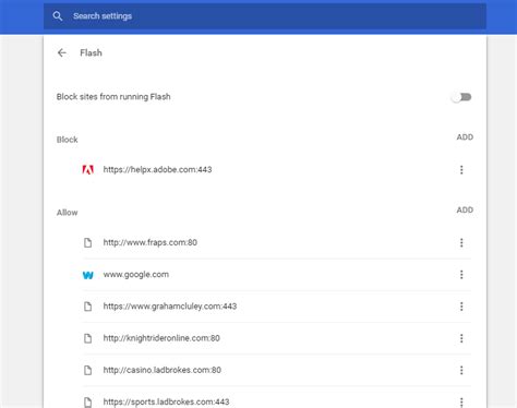 Windows Adobe Flash Blocked Windows Forum