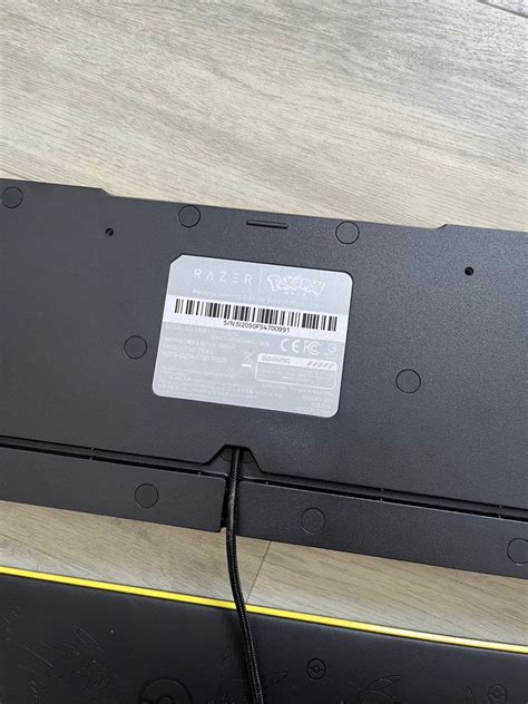 Razer Pikachu Limited Edition Backlit Keyboard Computers And Tech Parts And Accessories Computer