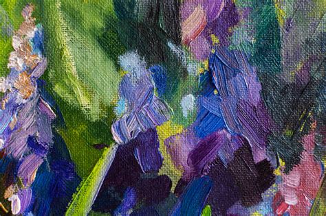 오일 페인트와 추상적인 여러 가지 빛깔의 예술 배경 브러쉬가 있는 캔버스에 현대적인 수제 디자인 0명에 대한 스톡 사진 및 기타 이미지 Istock