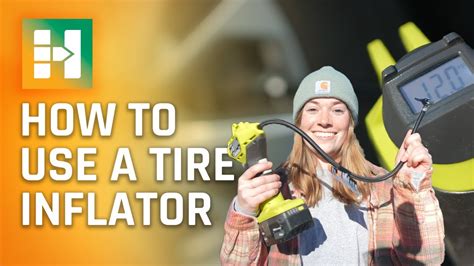 How To Use A Tire Inflator Youtube