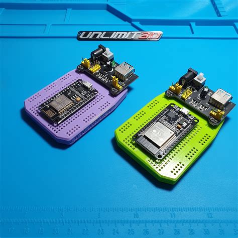 Stl File Unlimit3d Esp32 Breadboard Mini Mk2 🍞 ・3d Printer Model To Download・cults