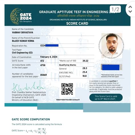 Vaibhav Srivastava On Linkedin Ce Gate2024 Civilengineering Qualified