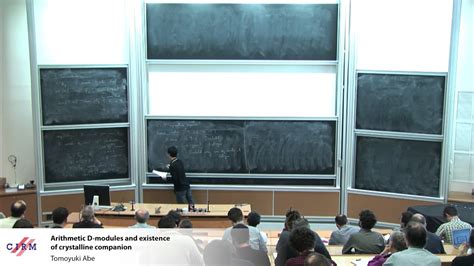 Tomoyuki Abe Arithmetic D Modules And Existence Of Crystalline