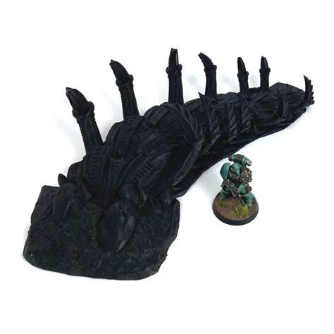 Txarli Factory Monster Corpse 1 Tyranid Like Terrain 40k Stargrave Sci