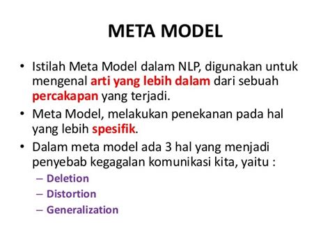 nlp sistem representasi internal dan meta model
