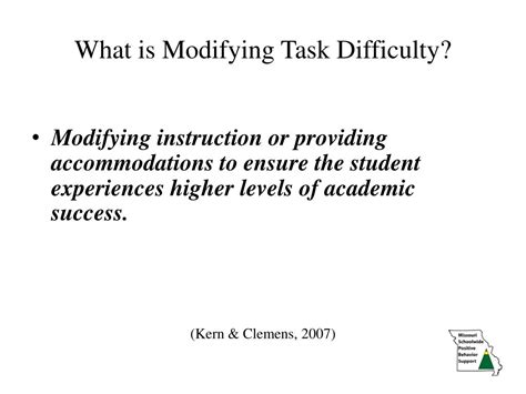 ppt effective classroom practice academic success and task difficulty