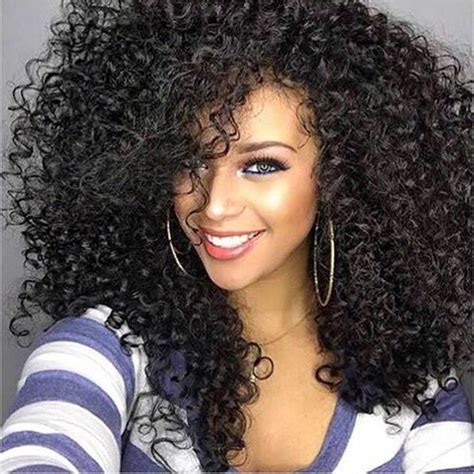 Big Curly Hair Nadula Big Curly Human Hair Wigs For Black Women Jerry