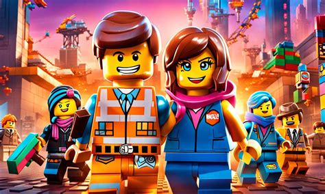 The Lego Movie Emmet And Wyldstylelucy Humanized By